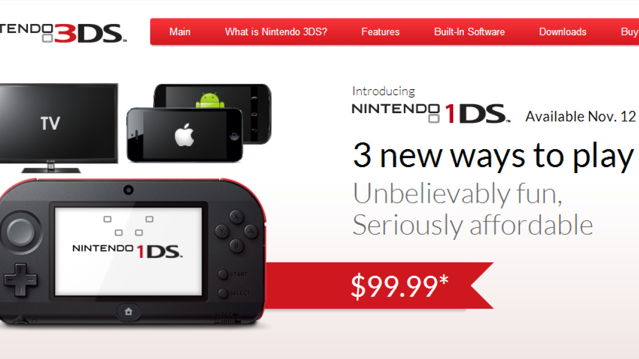 Weirdness: This 1DS Spoof is Remarkably Well Done - Nintendo Life Weirdness: This 1DS Spoof is Remarkably Well Done - Nintendo Life