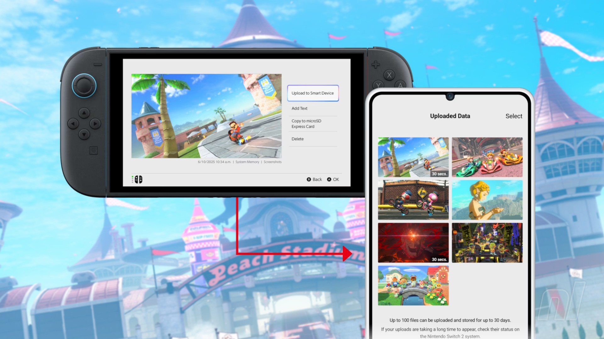 Nintendo Switch 2: How To Transfer Screenshots From Switch 2 To ...