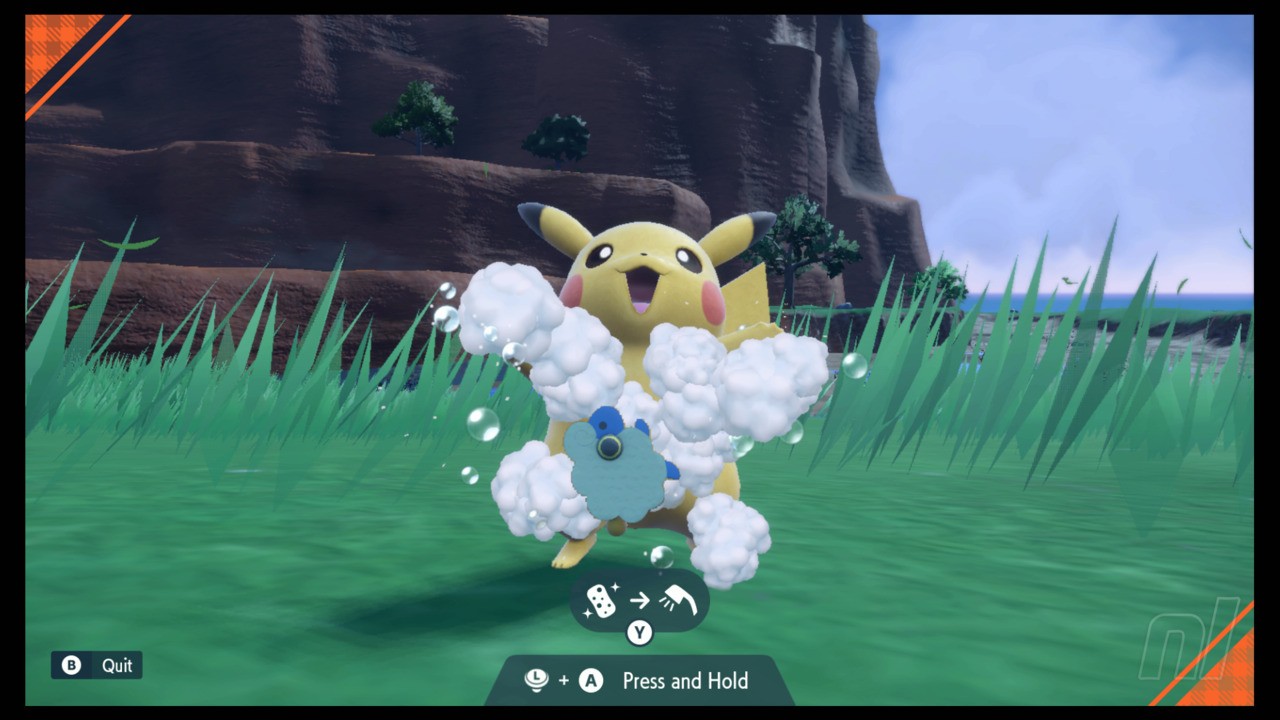 Pokémon Scarlet & Violet: How To Wash Your Pokémon | Nintendo Life