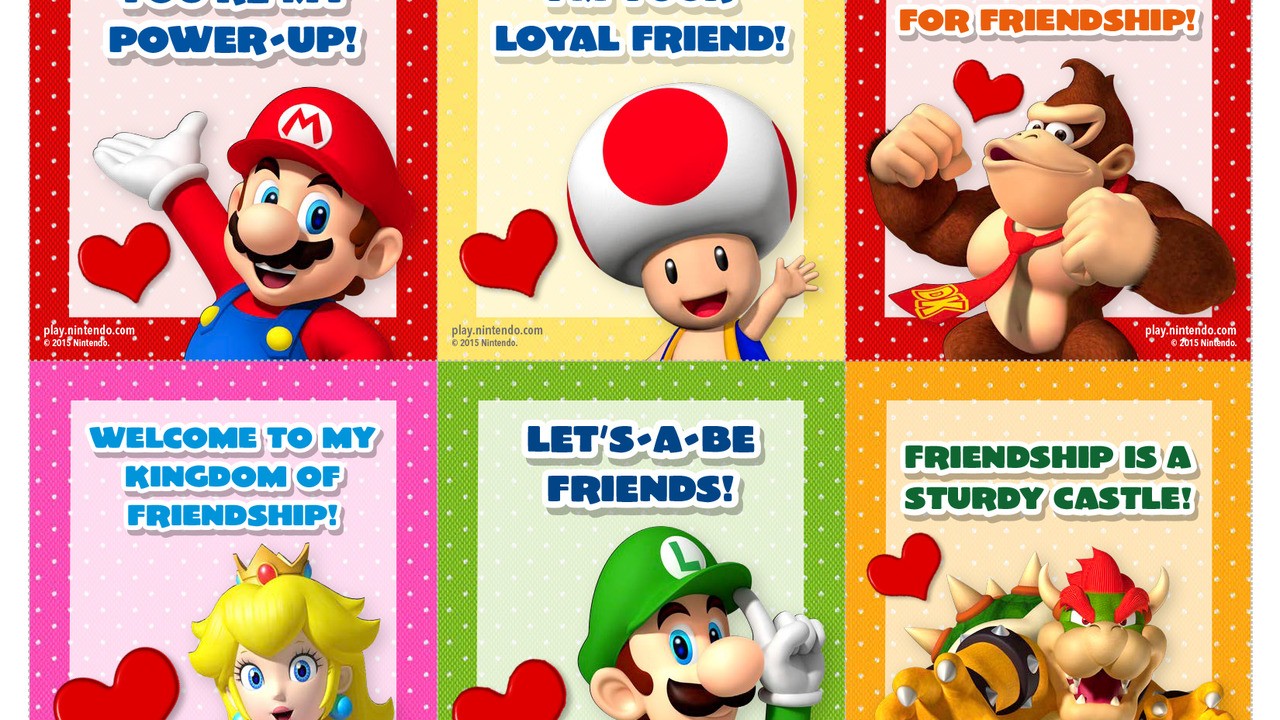 Gallery: Nintendo Decides That Valentine's Day is Friendship Day ...