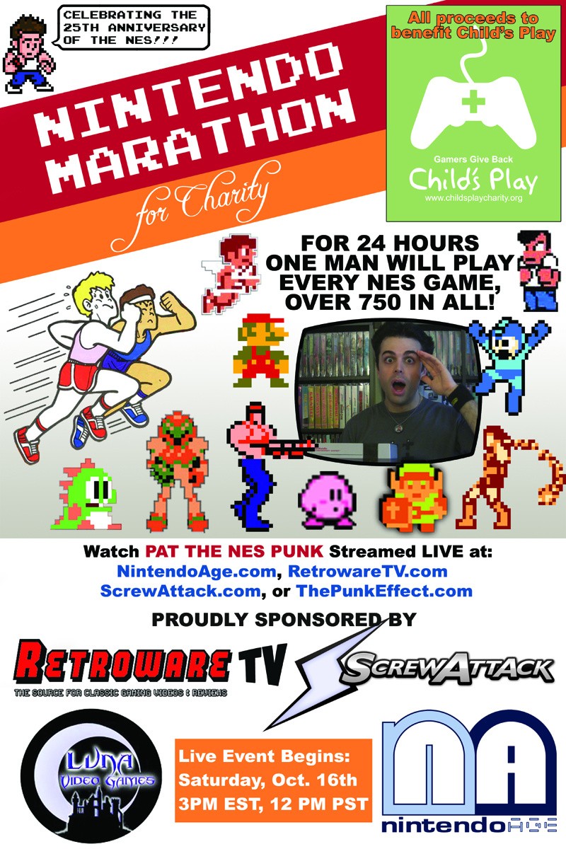 Charity Marathon Sees Every NES Game Played Back to Back | Nintendo Life