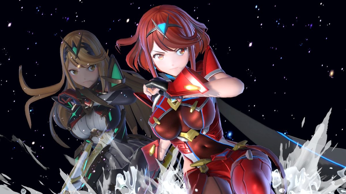 You Can Now Play As Xenoblade's Pyra/Mythra In Smash Bros. Ultimate ...