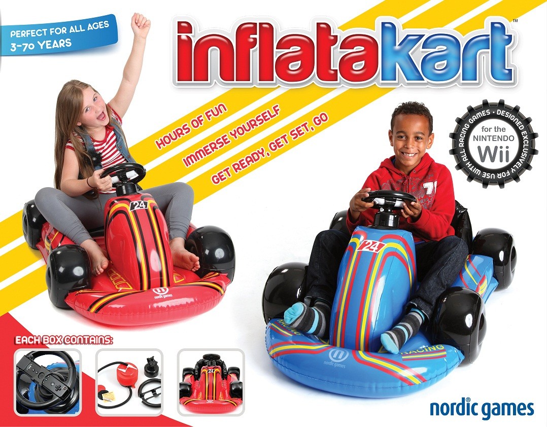 Inflatable Wii Karts Finally Blow Up In Europe | Nintendo Life