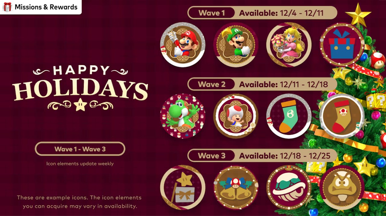 Switch Online App On Switch And Switch 2 Adds "Happy Holidays" Theme ...