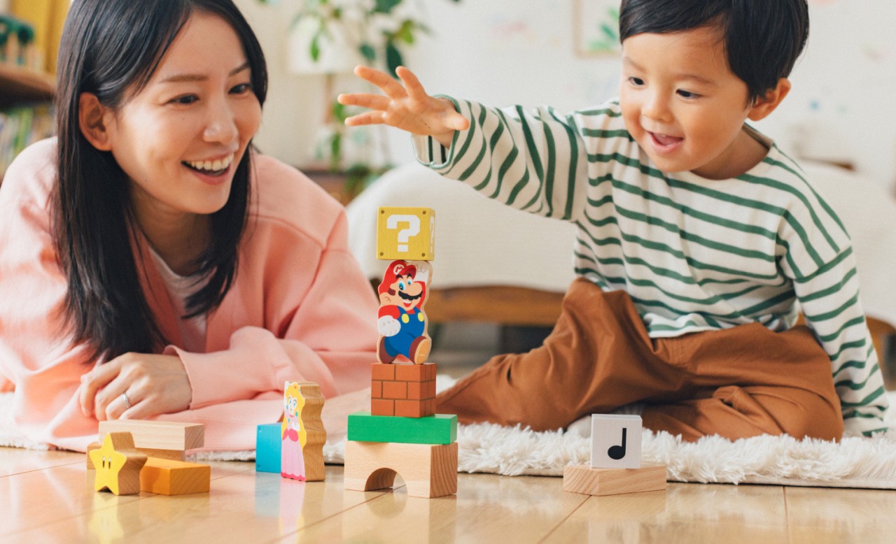 Galerie: Hier ist ein genauerer Blick auf die Super Mario Wood Block ...