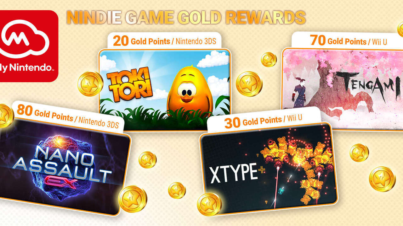 Four More Games Available for Gold Points in European My Nintendo ...
