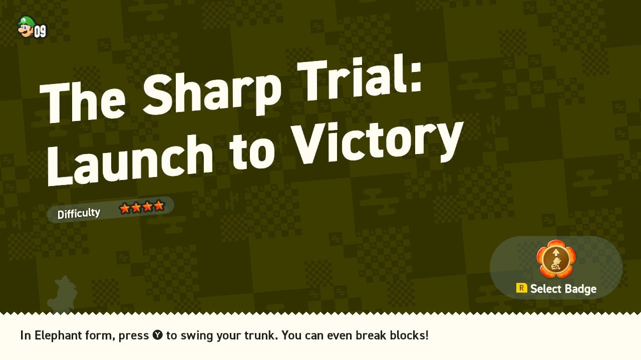 Super Mario Bros. Wonder: World 3 - The Sharp Trial: Launch To Victory ...