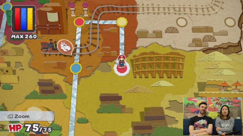 Video: Nintendo Minute Shows Off a New Area of Paper Mario: Color ...