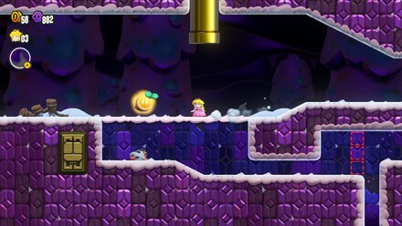 2024 - Super Mario Bros. Wonder : World 4 - Pause ! Course de Revver