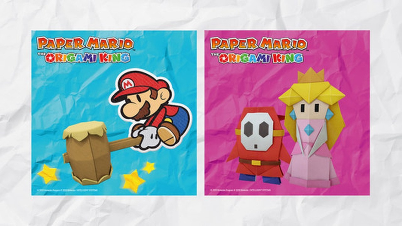 My Nintendo Users Can Claim These Cute ﻿Paper Mario: The Origami King ...