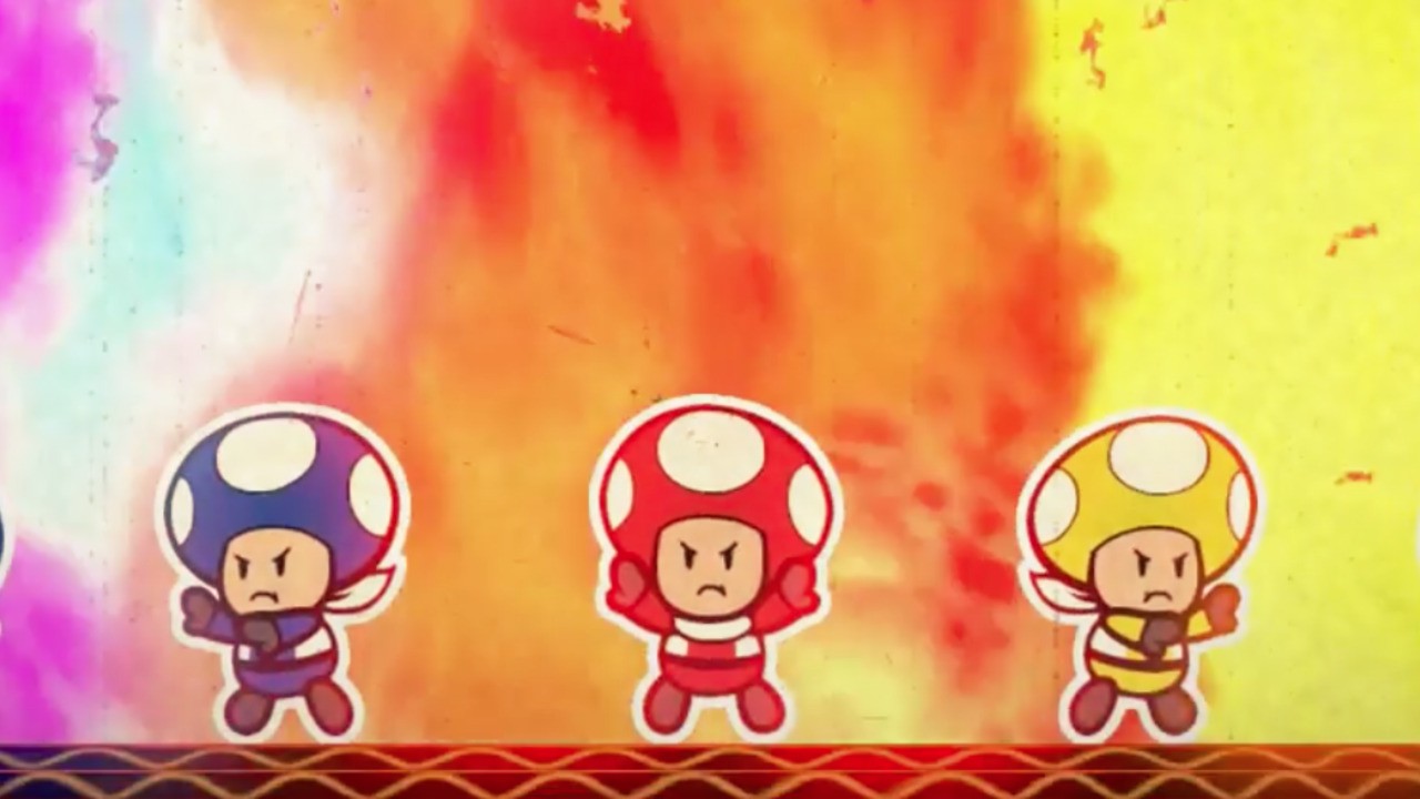 Video: Daring Toads Come To The Rescue In Paper Mario: Color Splash ...