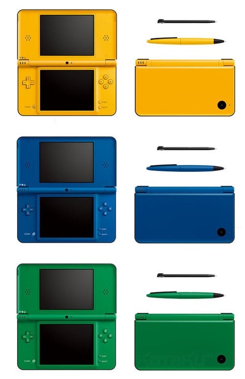 DSi XL Brightens Up with Three New Colours | Nintendo Life