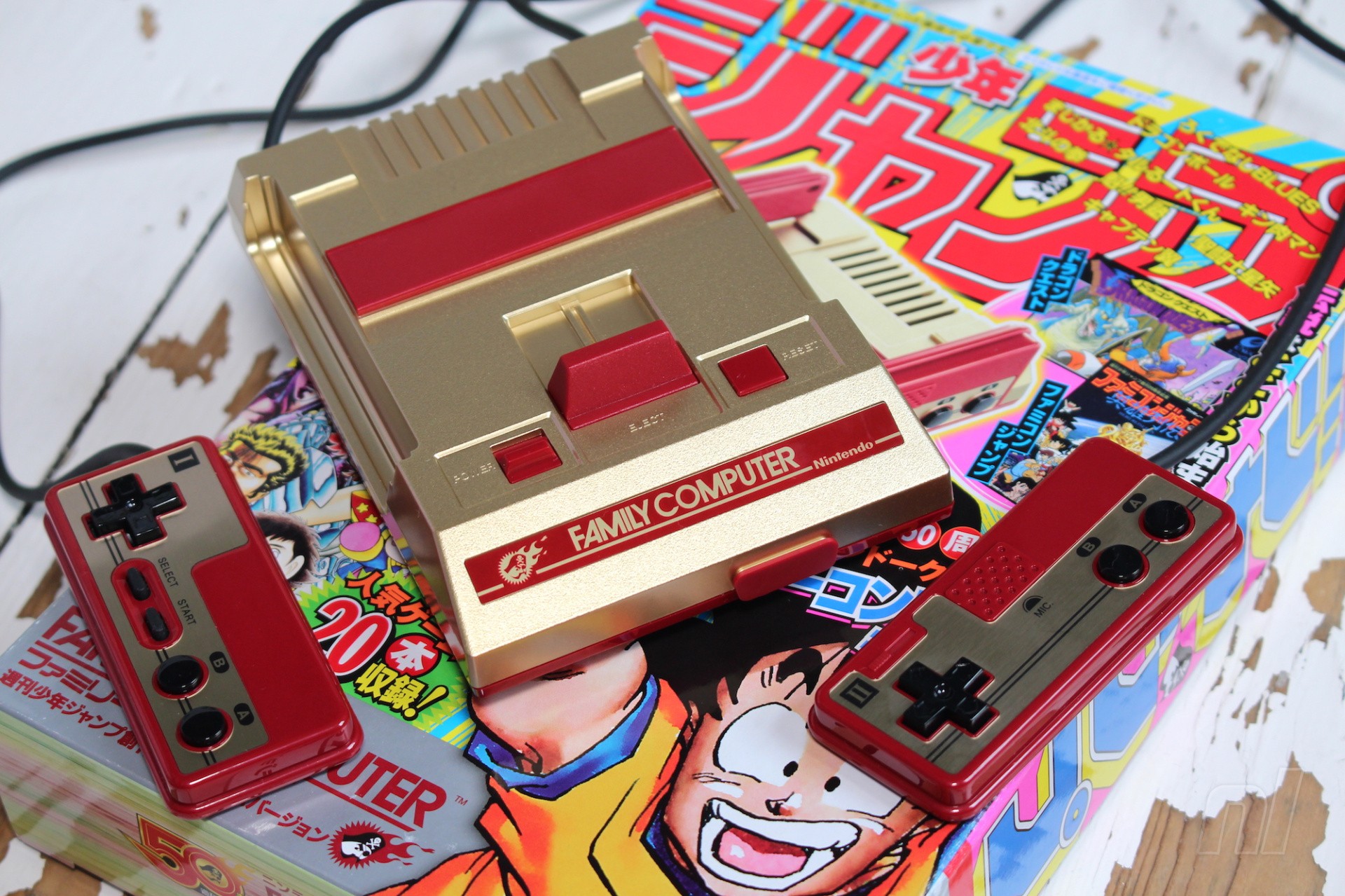 Hardware Review: The Shōnen Jump 50th Anniversary Famicom Classic Mini ...