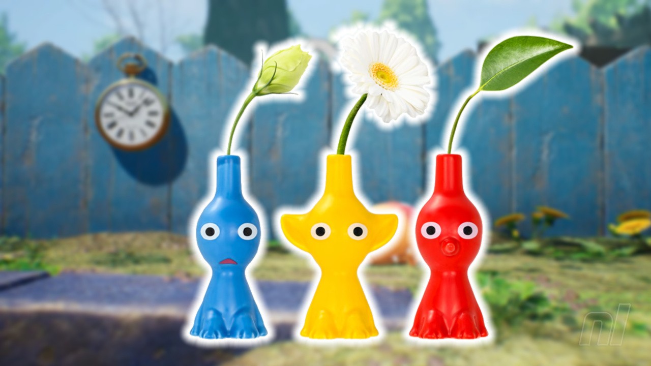Random: These Pikmin Flower Vases Will Soon Bloom Onto My Nintendo ...