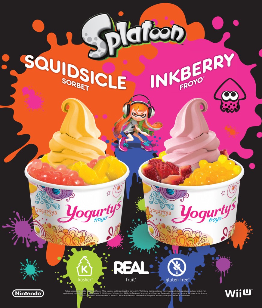 Cool Down With a Splatoon-Inspired Froyo This Summer | Nintendo Life