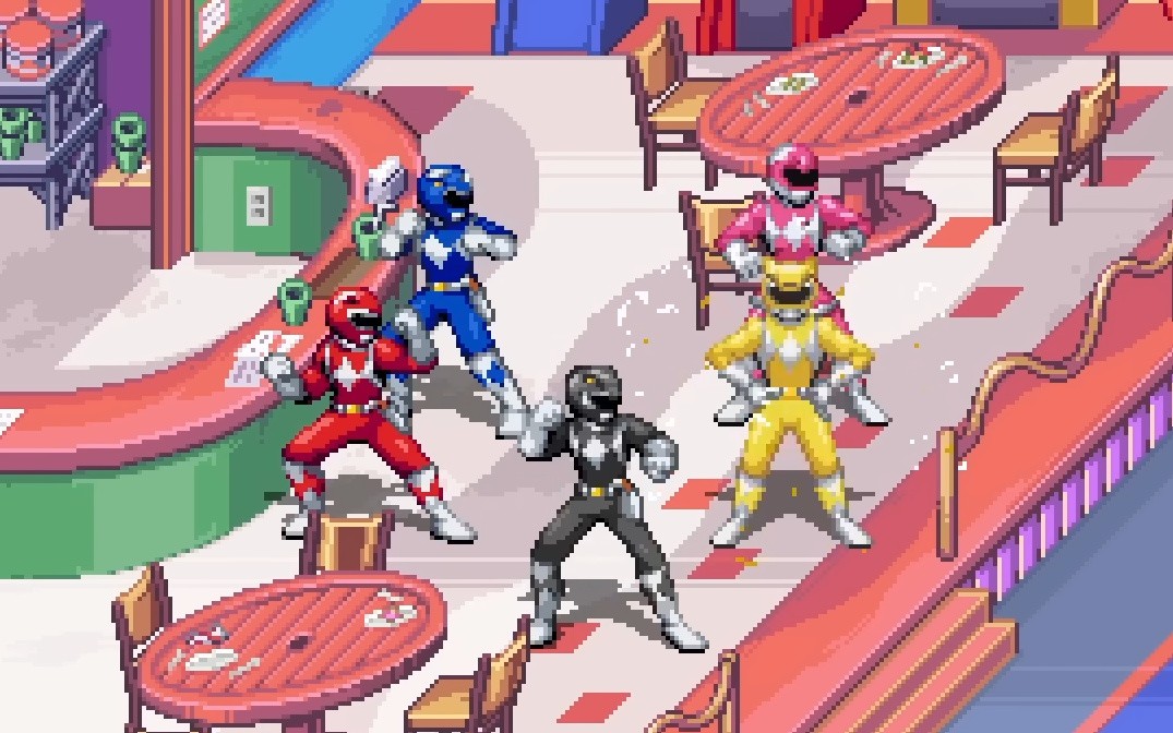 Mighty Morphin Power Rangers Return In All-New Retro-Style Action Game ...