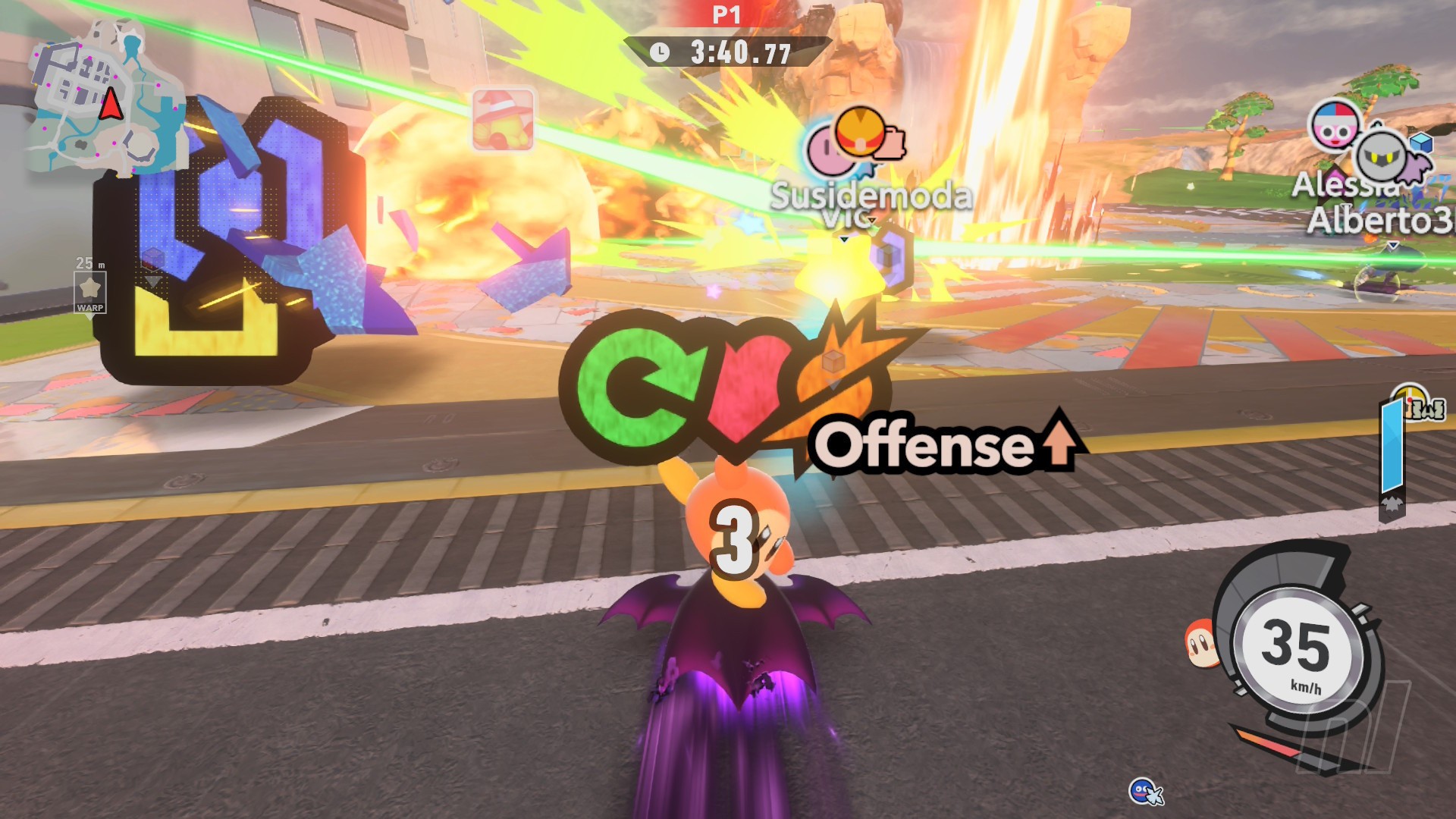 City Trial Is Kirby Air Riders At Its Best, But It Needs More Maps To ...