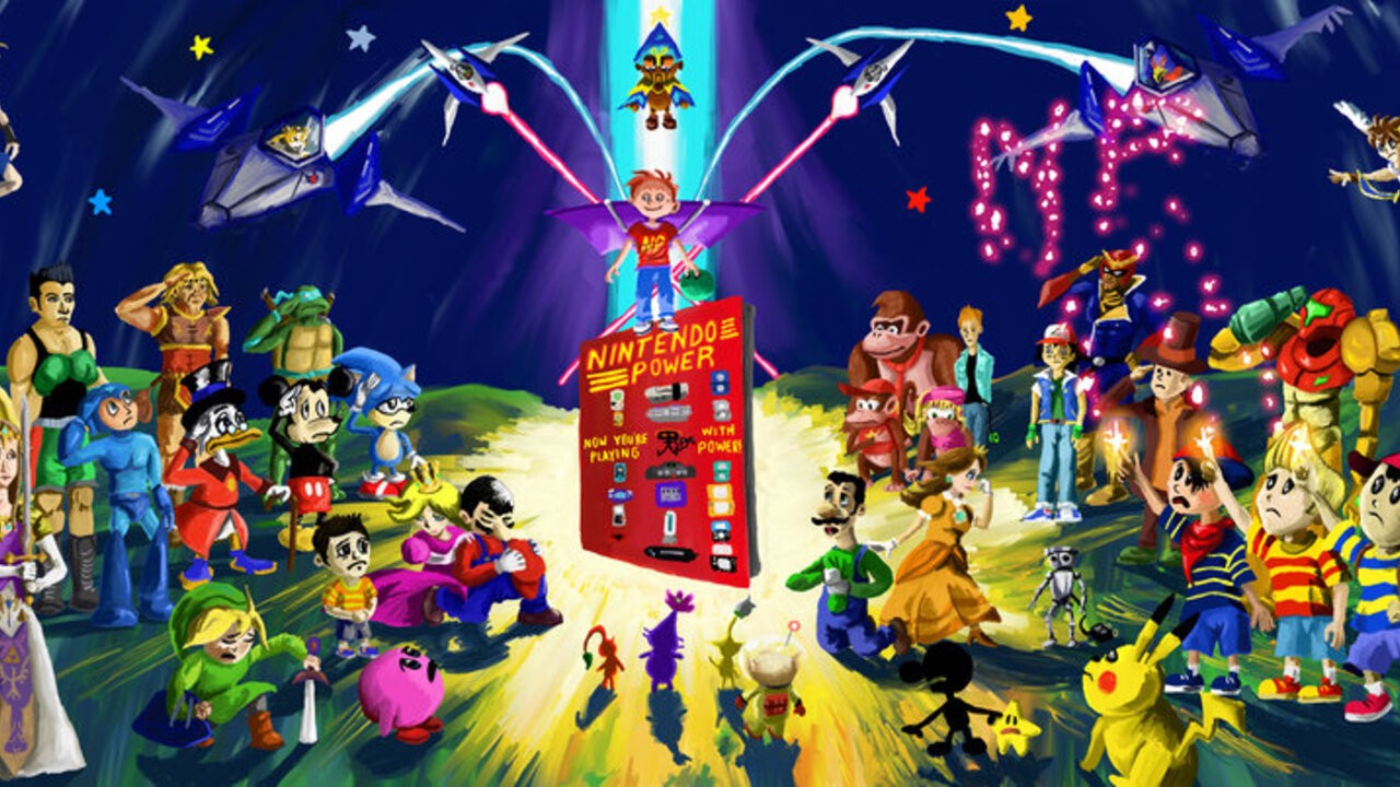 Nintendo Power Reader Pays Tribute With a Painting | Nintendo Life