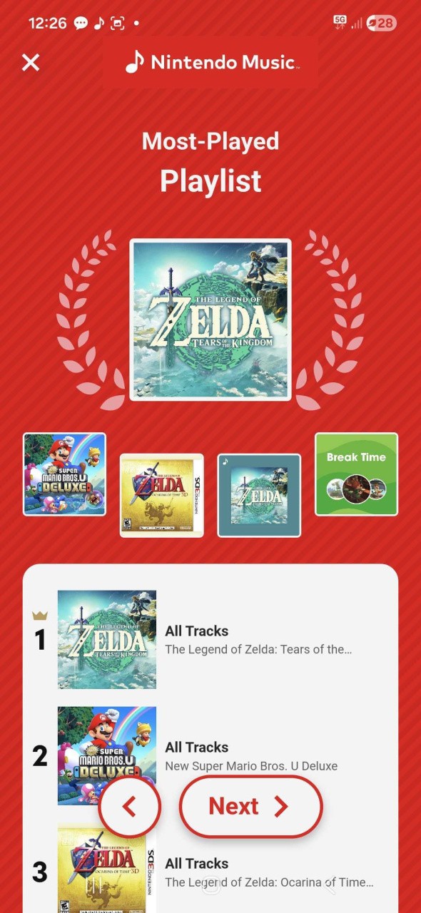 Nintendo Music's 2025 'Year In Review' Is Now Available, See Your Most ...