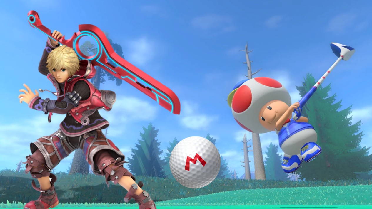 Random: Shulk's Voice Actor Stars In The Latest Mario Golf TV Ad, And ...