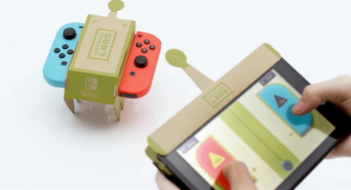 Design Your Own Cardboard Creations With Nintendo Labo's Toy-Con Garage ...