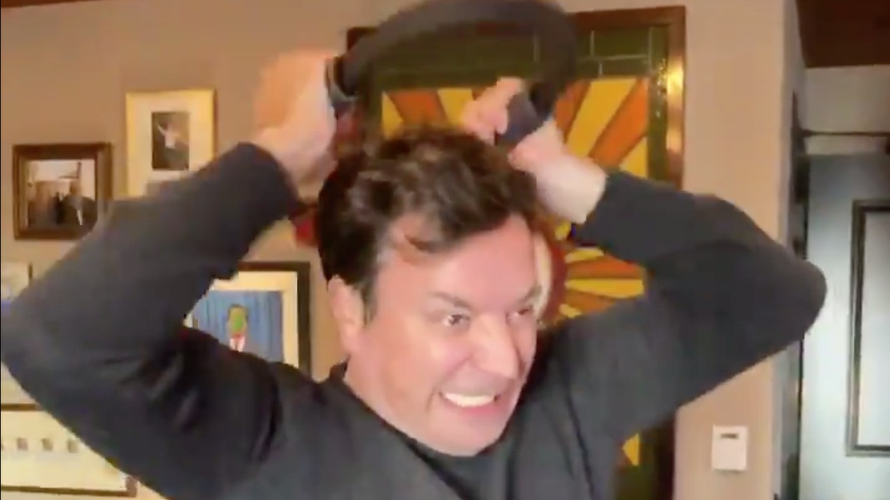 Random: Jimmy Fallon Has Challenged You To Beat His Ring Fit Adventure ...