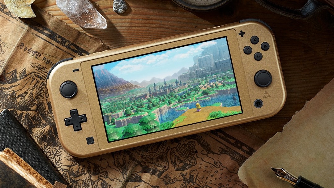 Reminder: Zelda Switch Lite 'Hyrule Edition' Pre-Orders Are Now Live ...