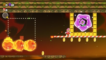 Super Mario Bros. Wonder: World 6 - Deep Magma Bog Flying Battleship ...