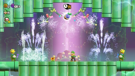 Super Mario Bros. Wonder: World 1 - Angry Spikes And Sinkin' Pipes ...