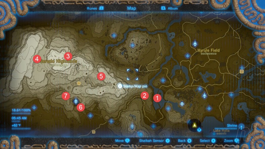 Zelda: Breath Of The Wild: All Shrine Locations And Maps - Nintendo Life