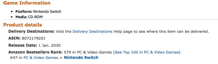 Amazon Lists Pokémon Stars For Nintendo Switch | Nintendo Life