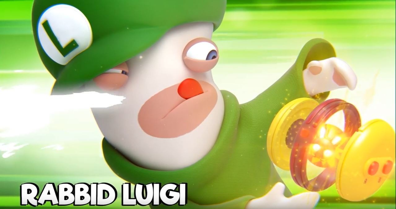 Video: Get a Good Look at Rabbid Luigi and Mario in Mario + Rabbids ...