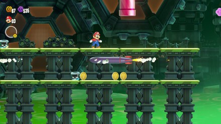 2023 - Super Mario Bros. Wonder: Petal Isles - Missile Meg Mayhem