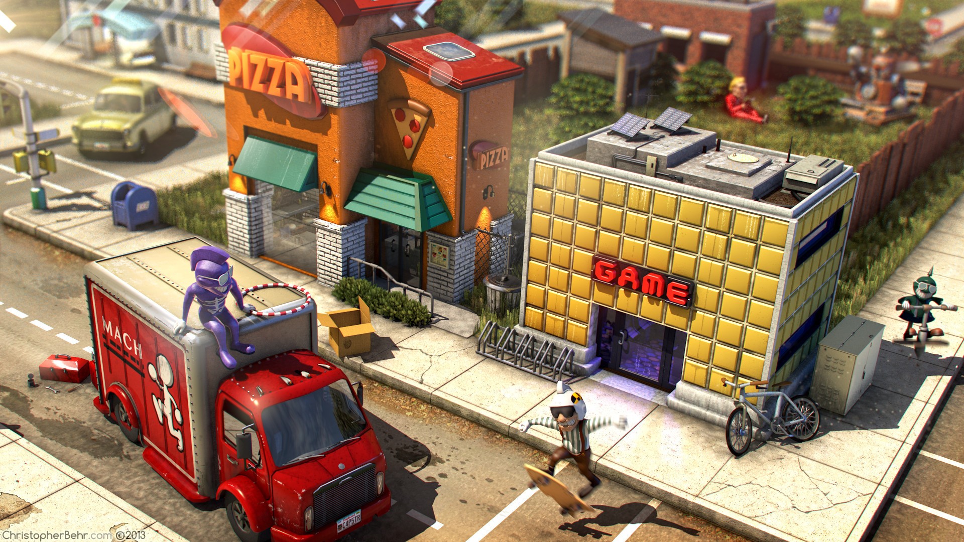 Designer Creates a 3D Model of Onett from EarthBound | Nintendo Life