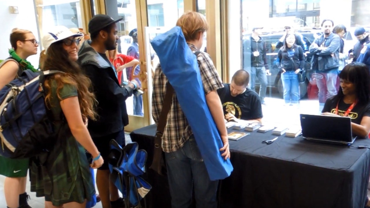 Video: Check Out The Eager Fans That Got In Line for The Legend of ...