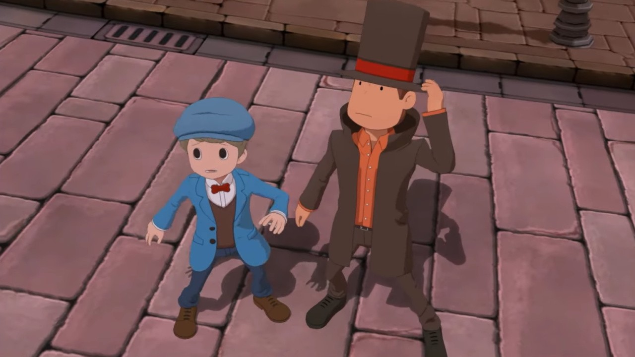 Professor Layton And The New World Of Steam Trailer Shows Off 3D ...