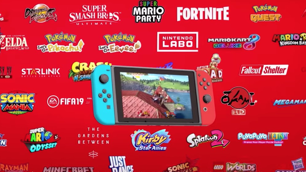 Video: New Nintendo Switch Trailer Celebrates The Console's 1,000 ...