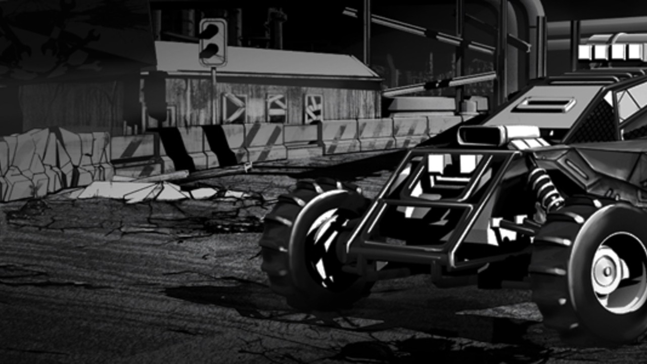 Monochrome Racing (2011) | WiiWare Game | Nintendo Life