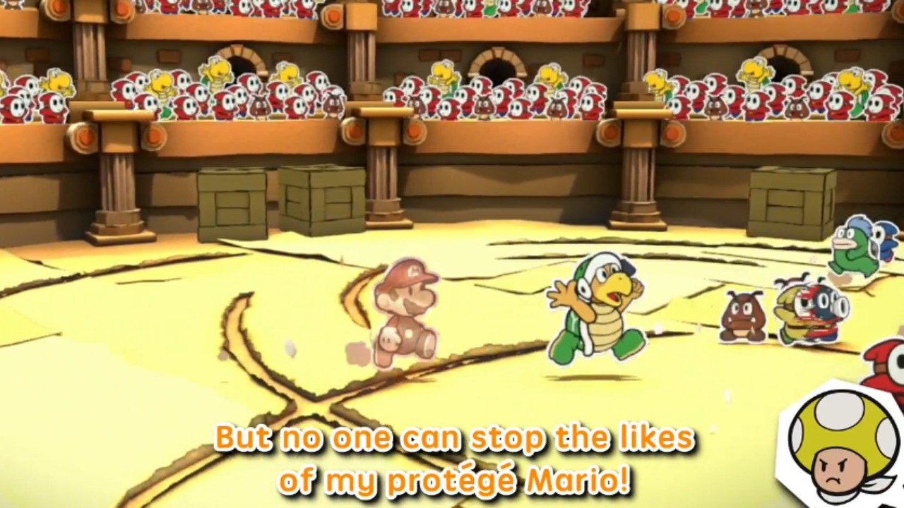 Video: Yellow Toads are Hawkish Warmongers in This Paper Mario: Color ...