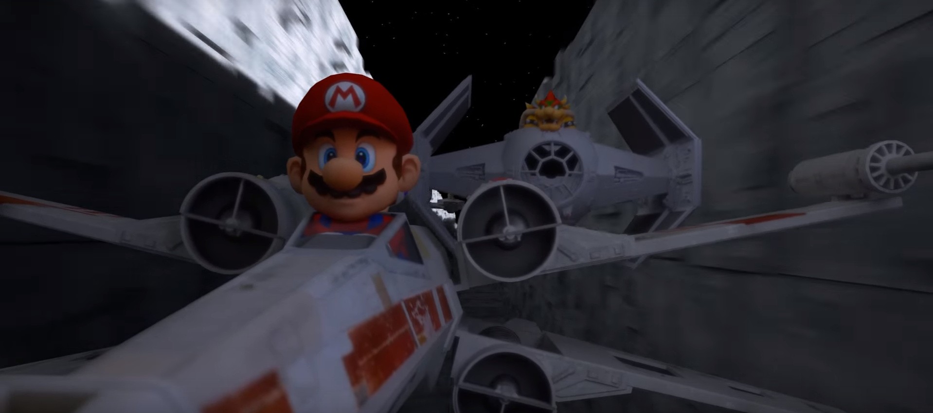 Video: Mario Kart Meets Star Wars In This Forceful Fan-Made Clip ...
