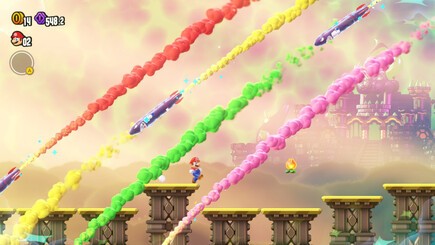 Super Mario Bros. Wonder: Petal Isles - Missile Meg Mayhem | Nintendo Life