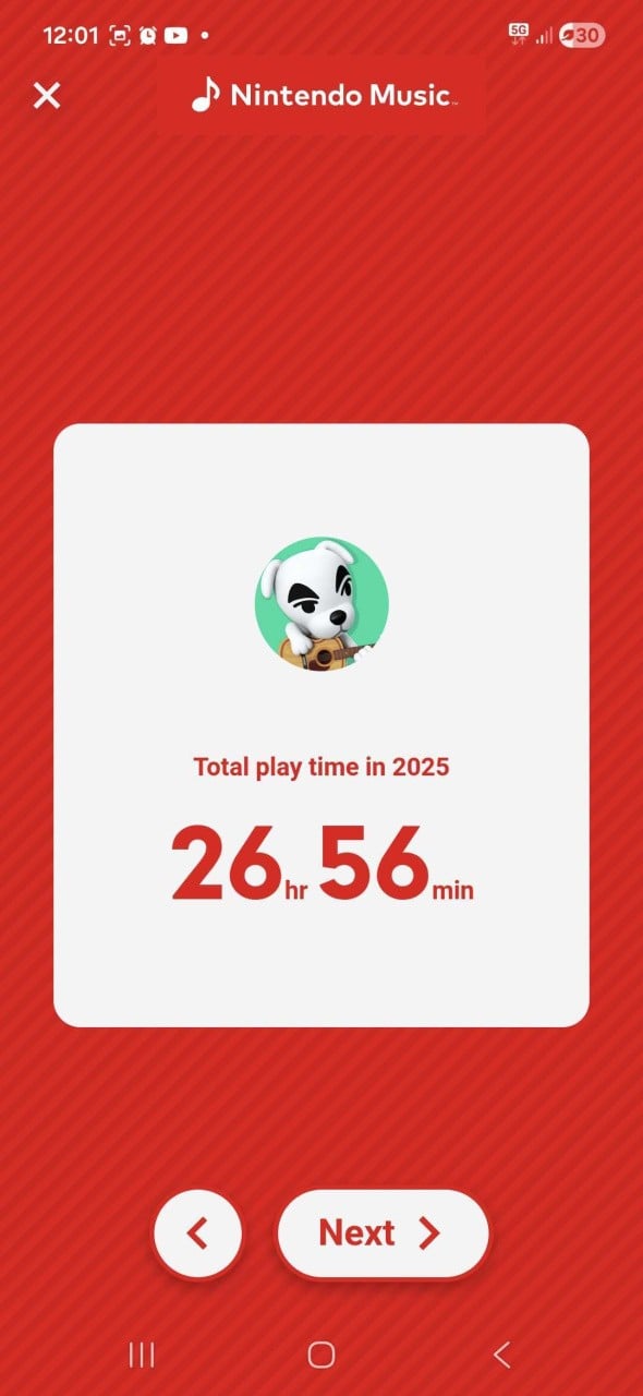 Nintendo Music's 2025 'Year In Review' Is Now Available, See Your Most ...