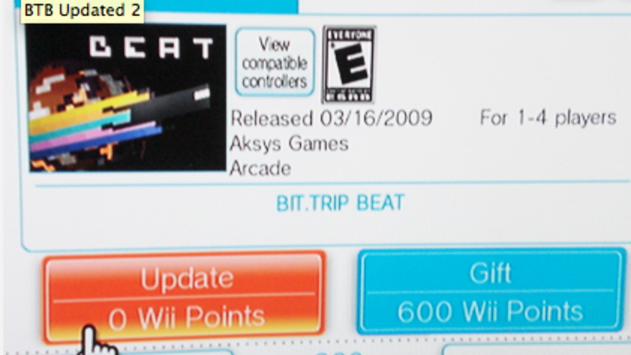 BIT.TRIP BEAT Updated! | Nintendo Life
