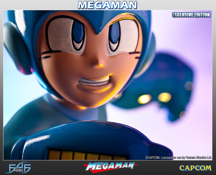 First 4 Figures Unveils Running Mega Man Collectibles | Nintendo Life