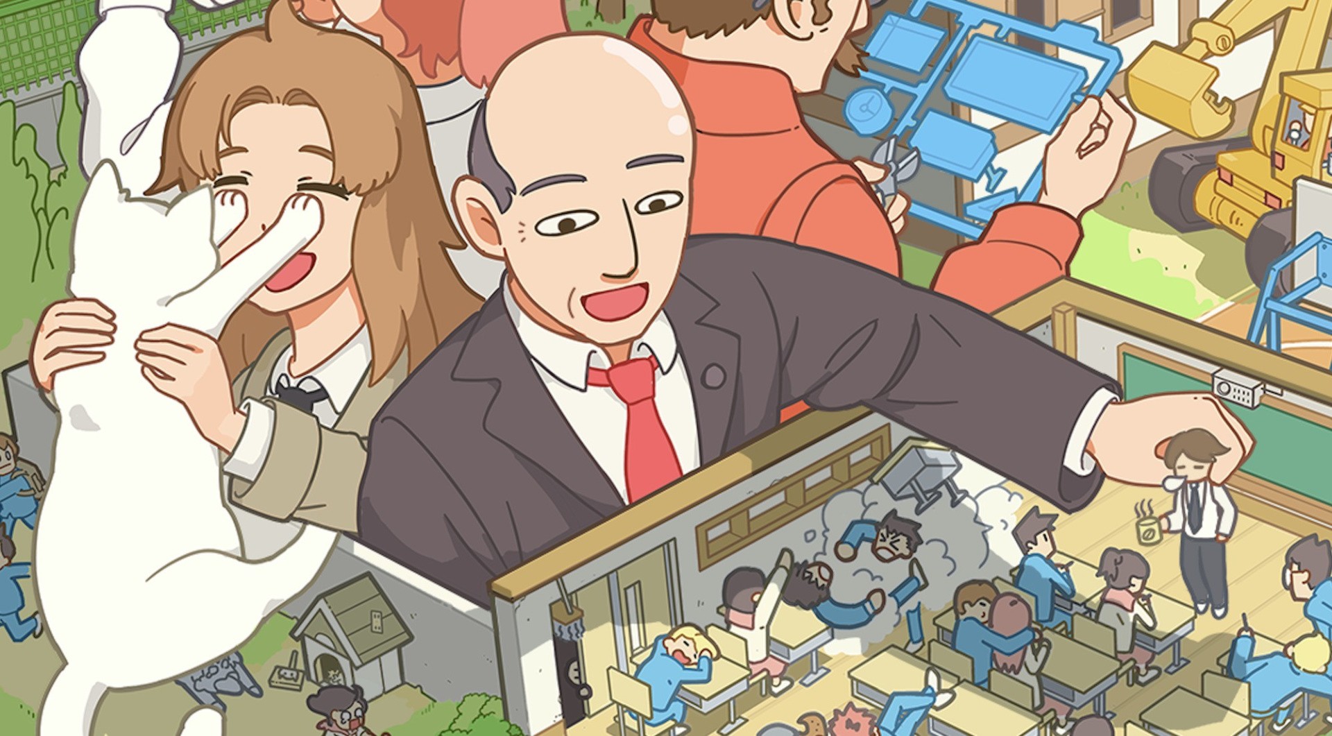 'Chaotic' Management Sim 'Let's School' Launches On Switch Next Month ...