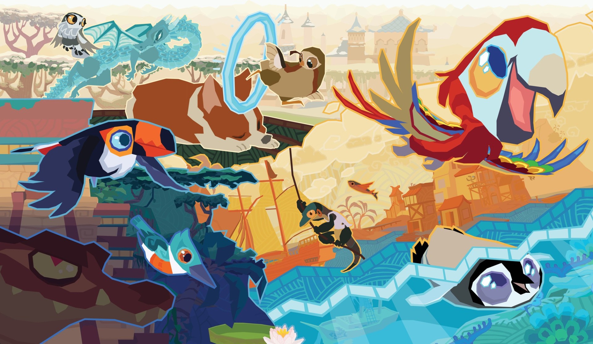 Cute Side-Scroller Fledgling Heroes Takes Flight On Switch Next Month ...