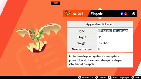Pokémon Sword And Shield's Applin: How To Find And Evolve Into Flapple ...