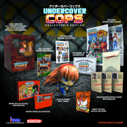 Irem's SNES Brawler Undercover Cops Is Getting A New Physical Release ...