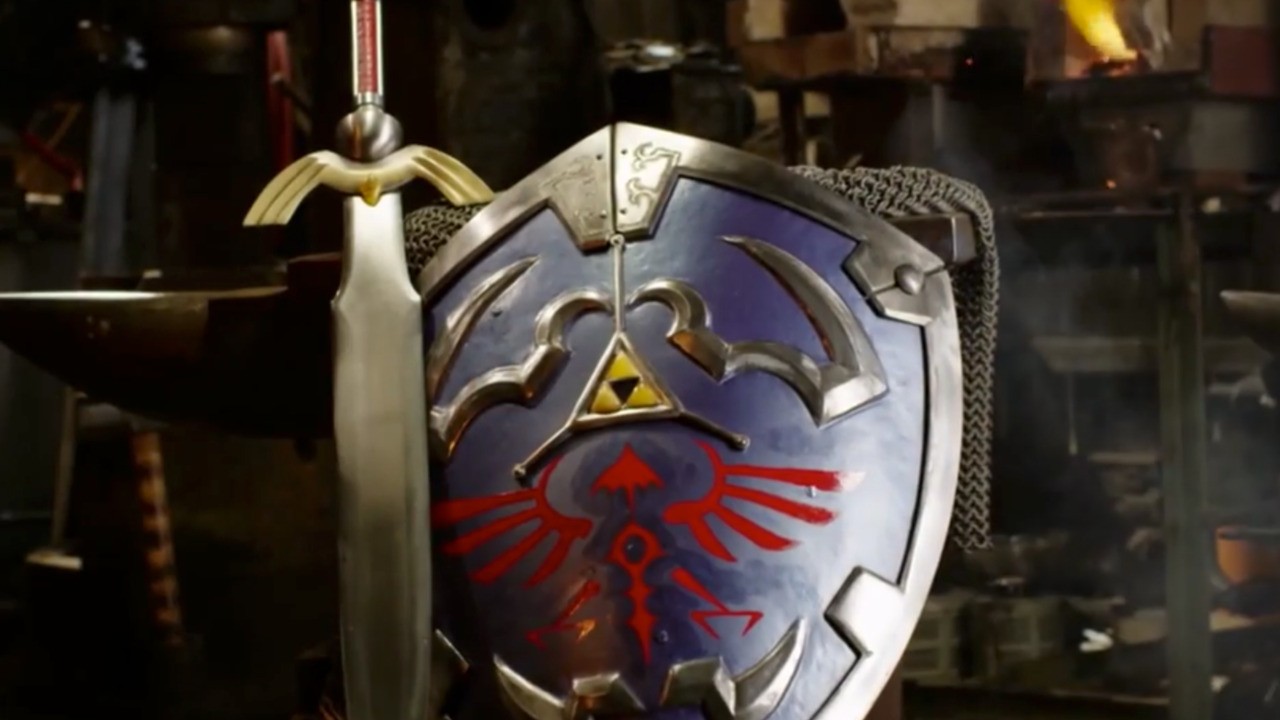Video: Watch the Original Master Sword and Hylian Shield Come to Life ...