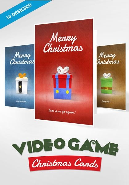 GamerPrint Gets Festive With Video Game Christmas Cards | Nintendo Life
